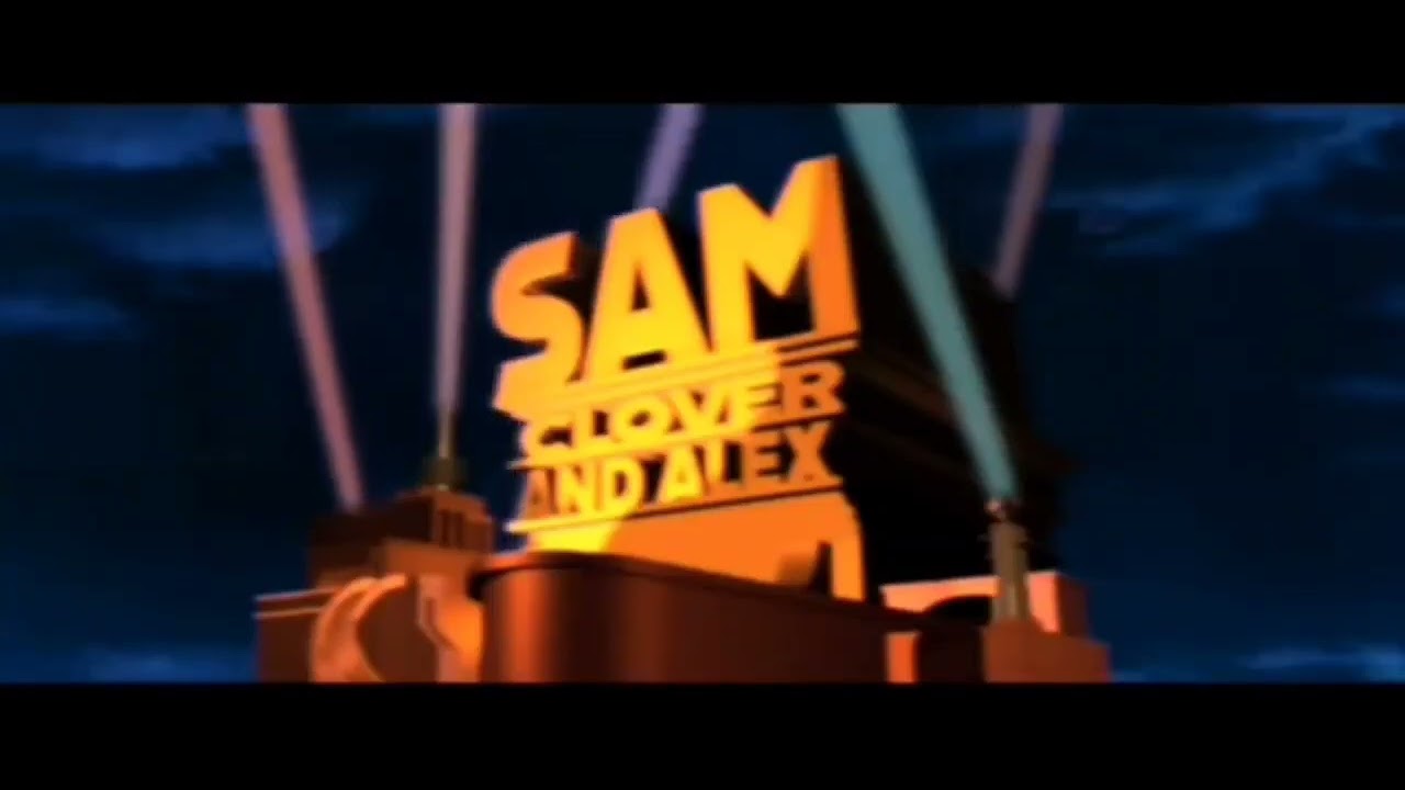 Sam Clover And Alex Pictures logo (1956) (Introducing CinemaScope 55 ...