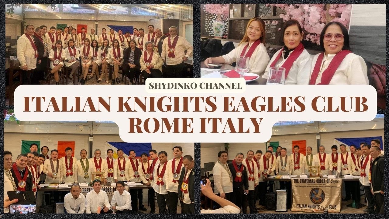 ITALIAN KNIGHTS EAGLES CLUB (PHILIPPINE EAGLES) ROME ITALY - YouTube