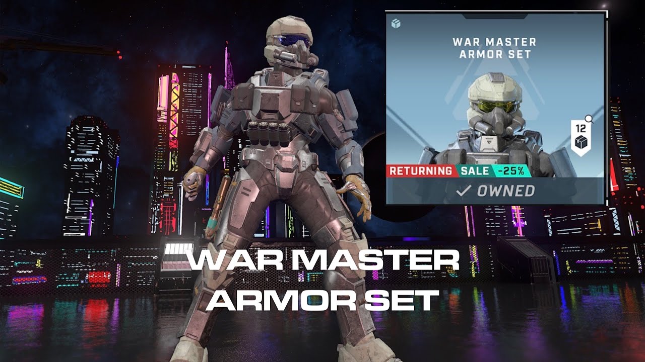 This midweekly this friday: - War Master Armor Set - Halo Infinite ...