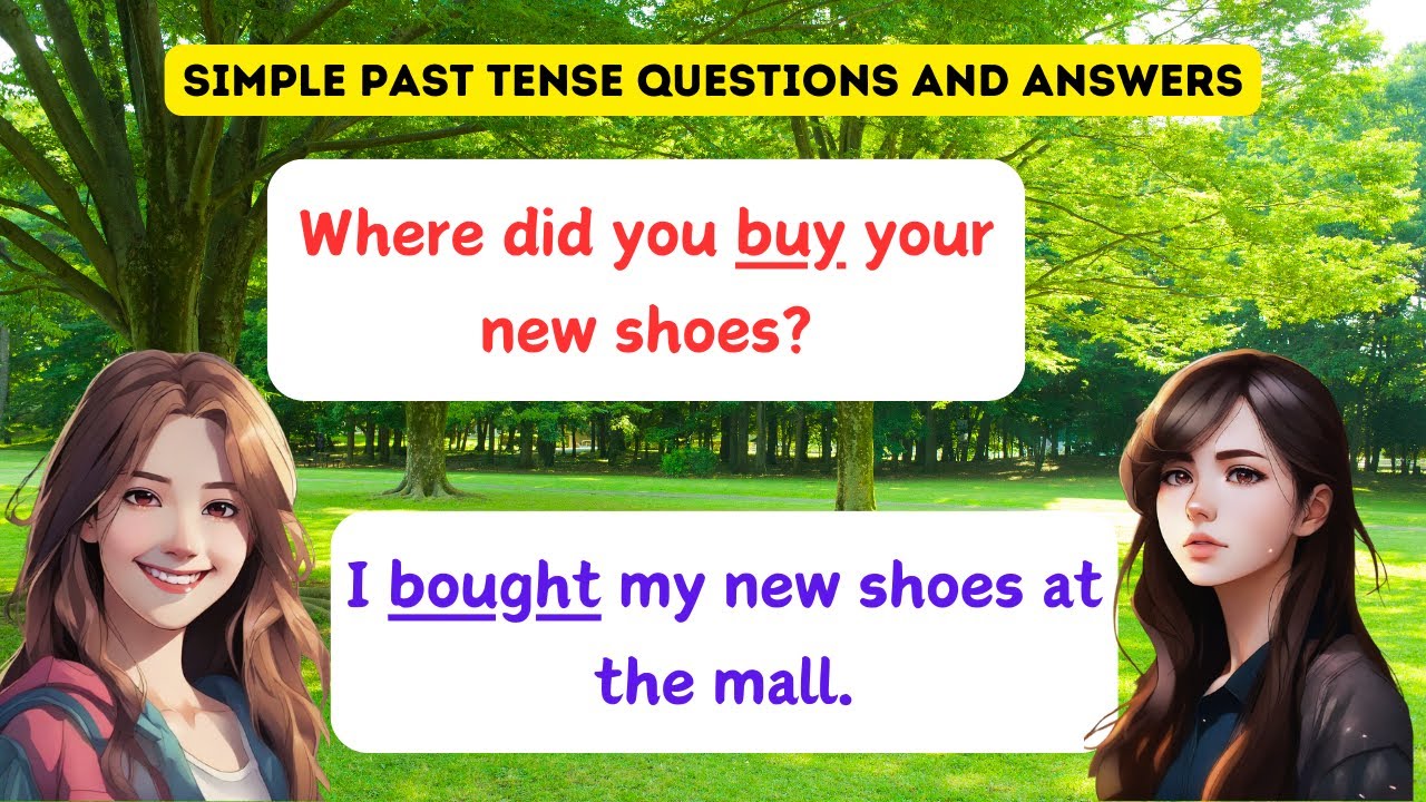 English Speaking Practice | Simple Past Usage | English Conversations ...