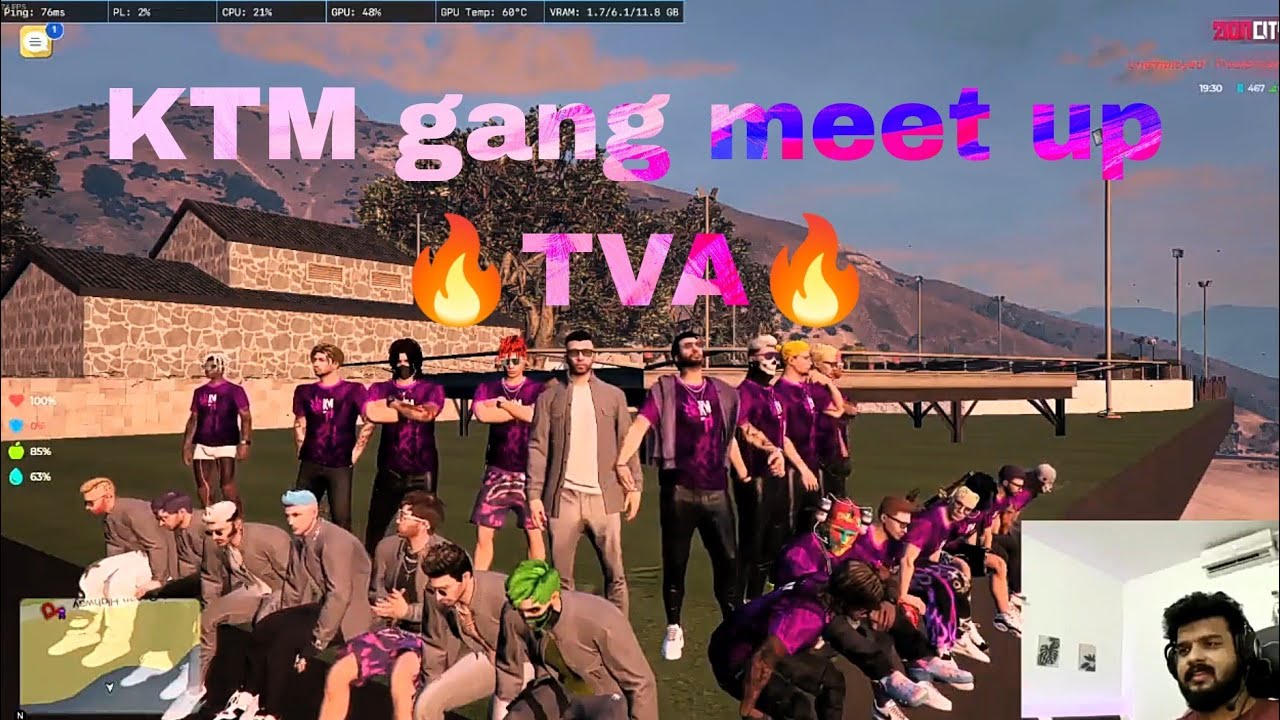 KTM gang meet up TVA ️‍🔥@BLINDRebeL #eaglegaming #tva #babu #vasu777 # ...