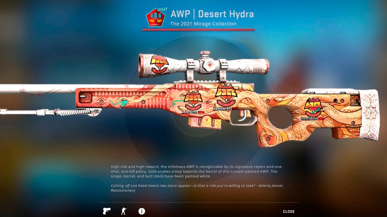 BOMBA! colecionador aplica R$200.000,00 na nova awp desert hydra - YouTube