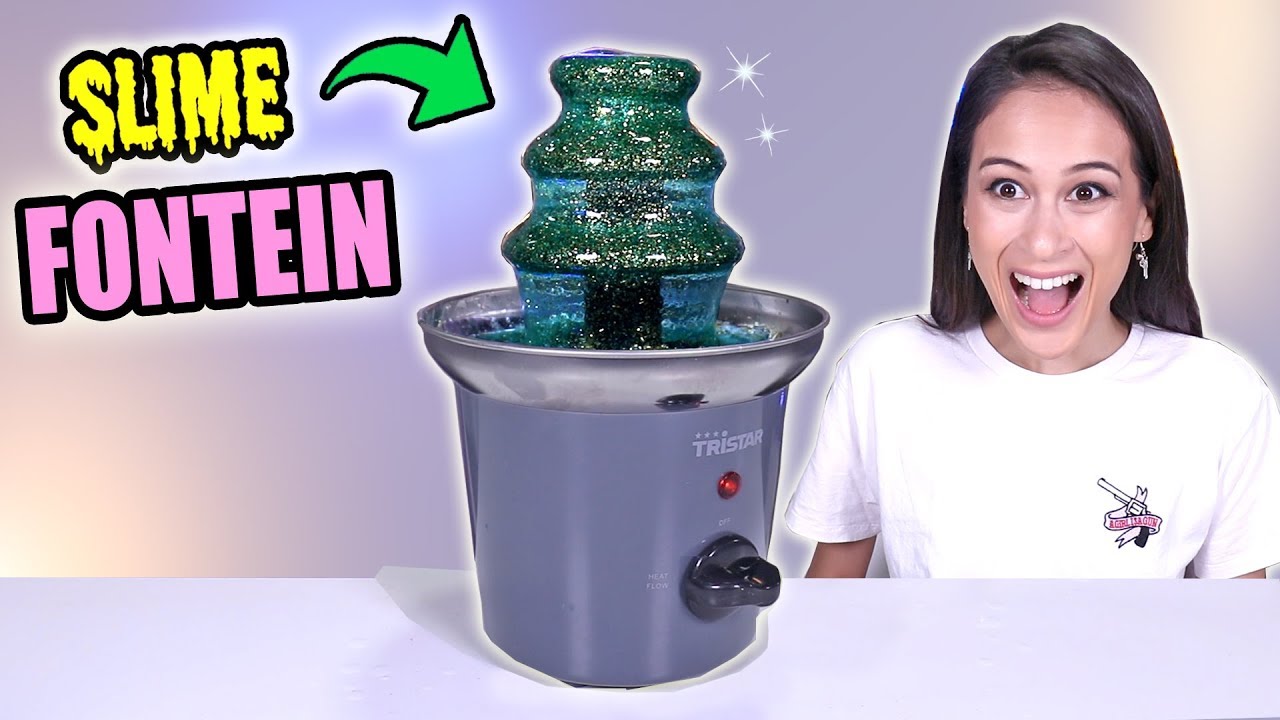 SLIJM PROBEREN TE MAKEN IN EEN CHOCO FONTEIN! || Slime Sunday - YouTube