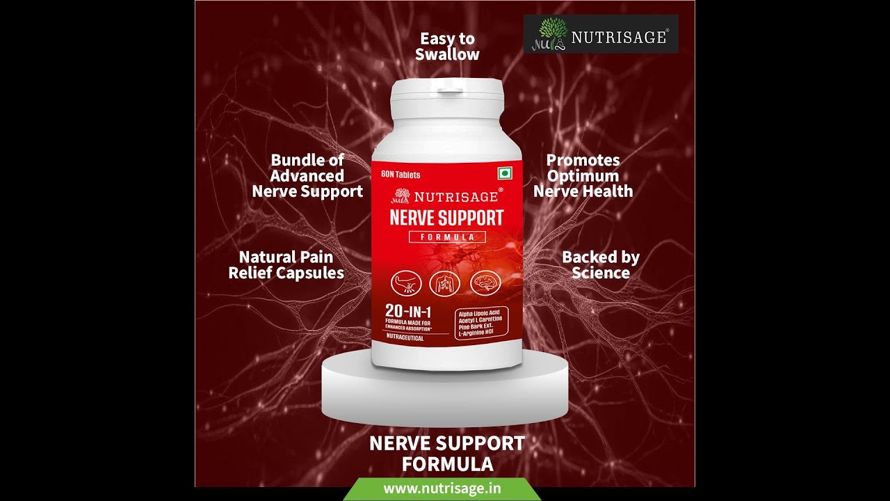 Nutrisage Nerve Support Formula - YouTube