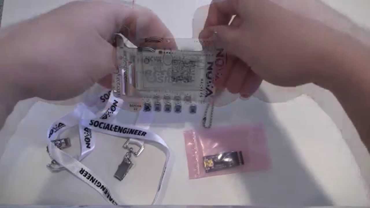 NoVA Hackers DEF CON 22 Electronic Badge - YouTube
