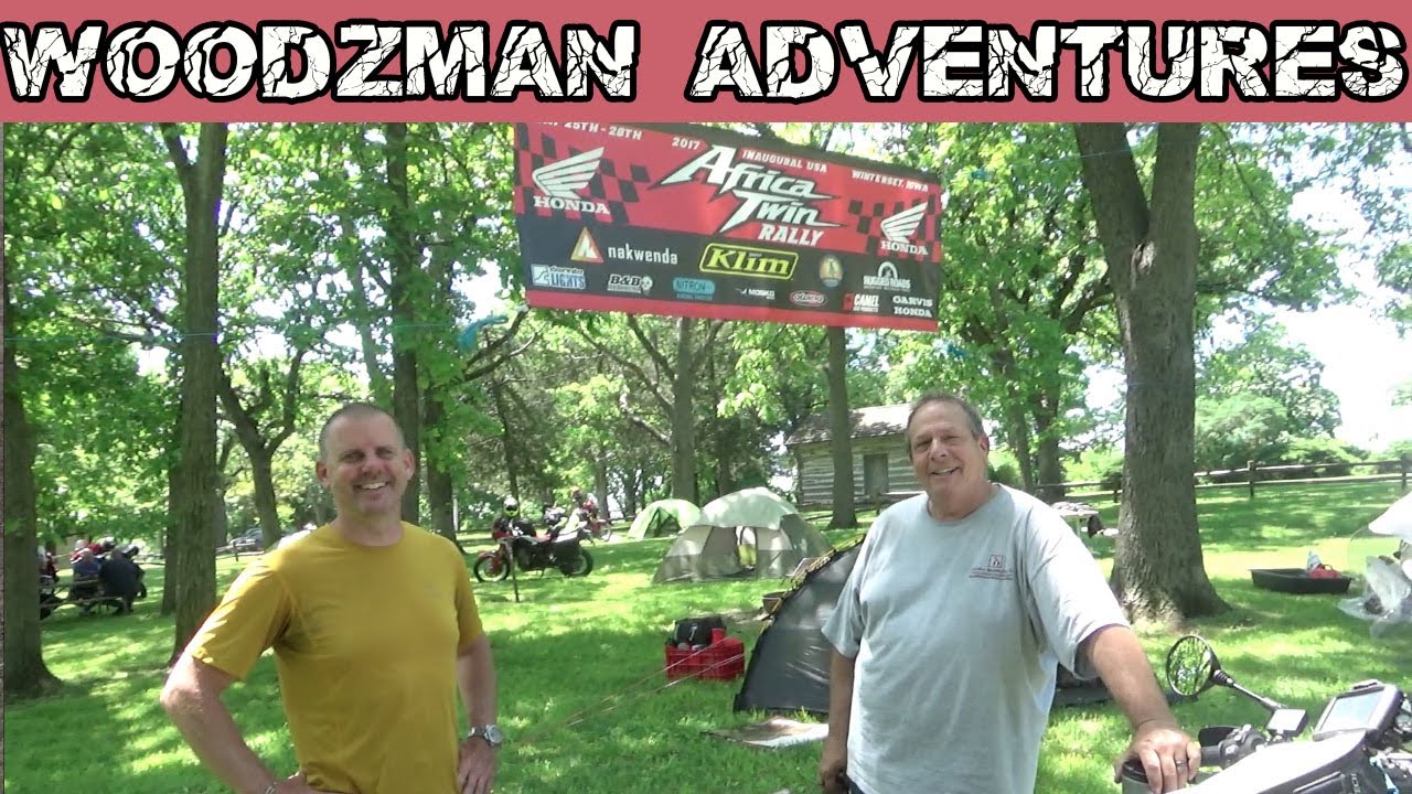 2017 Honda Africa Twin Motorcycle Rally - Winterset Iowa - pt 1 ...