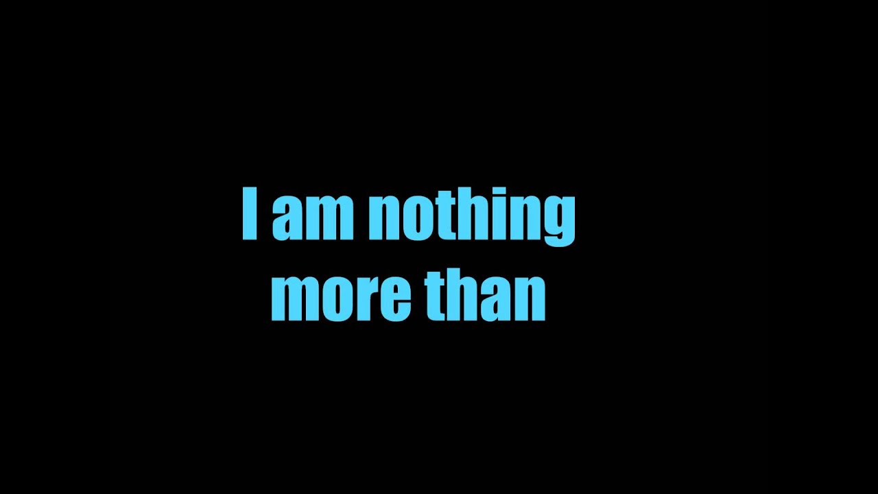 staind - epiphany- lyrics - YouTube