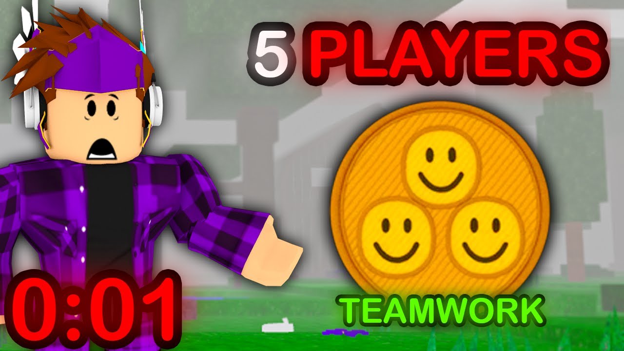 How Fast Can I Get TEAMWORK BADGE In 99 Nights In The Forest? - YouTube