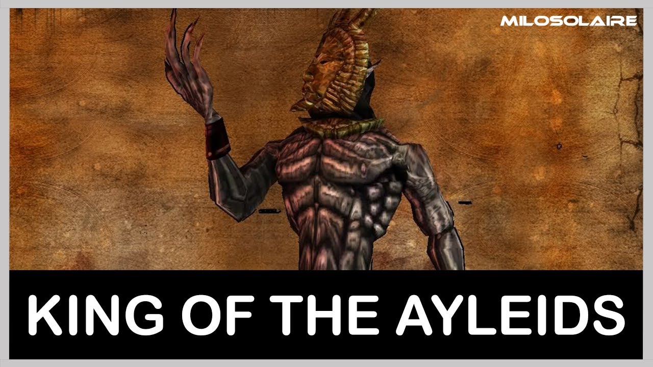 The Last King of the Ayleids: Read by Dagoth Ur - YouTube