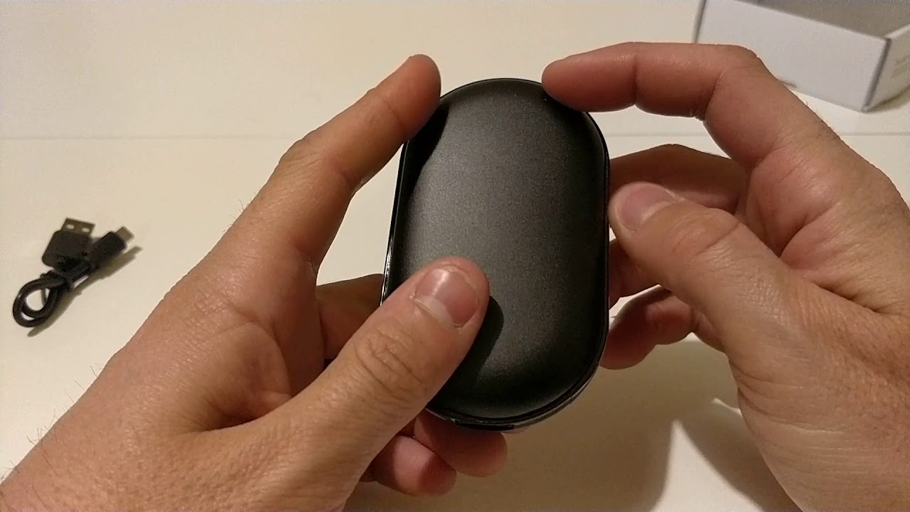 Pebble hand warmer - Gearbest - YouTube