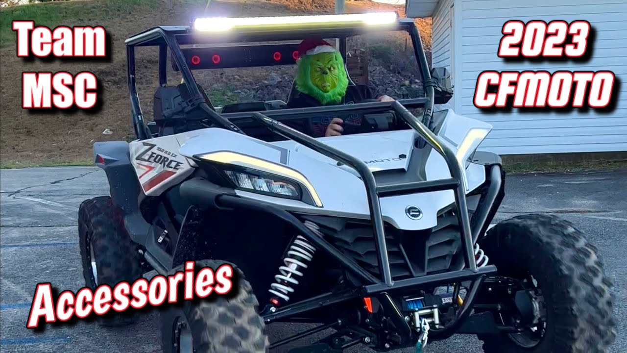 Customize your CFMOTO for 2023 | Cforce Uforce & Zforce Accessories - YouTube