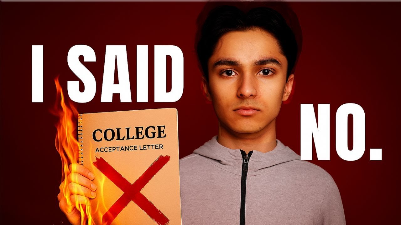 I Said No to College - YouTube
