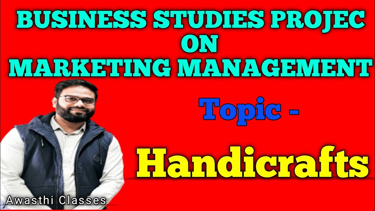 Practical File of Handicrafts | Business Studies Project | Class 11 ...
