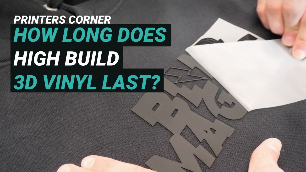 How long does high build vinyl last | Printers Corner Ep08 - YouTube