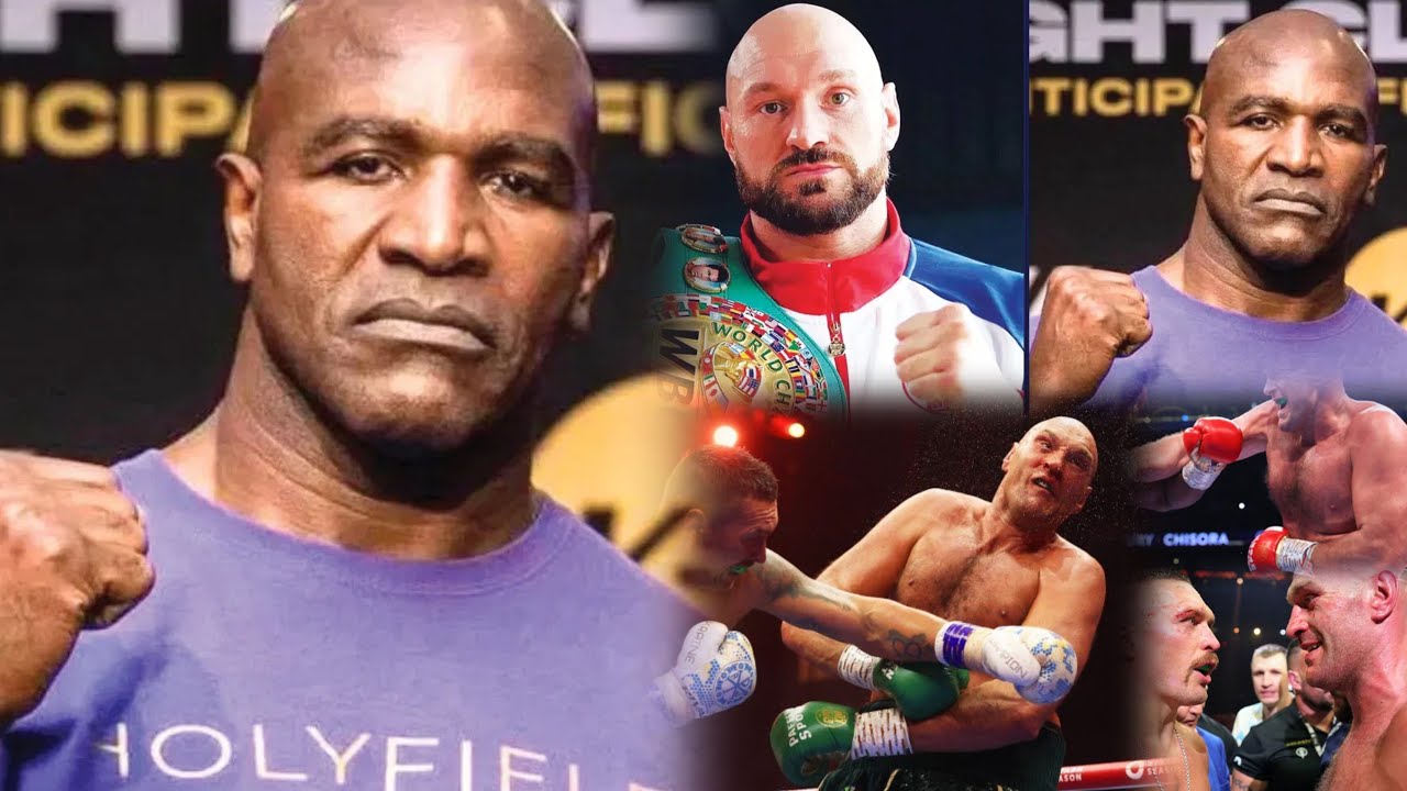Evander Holyfield Sends Tyson Fury Direct Message As He Announces ...