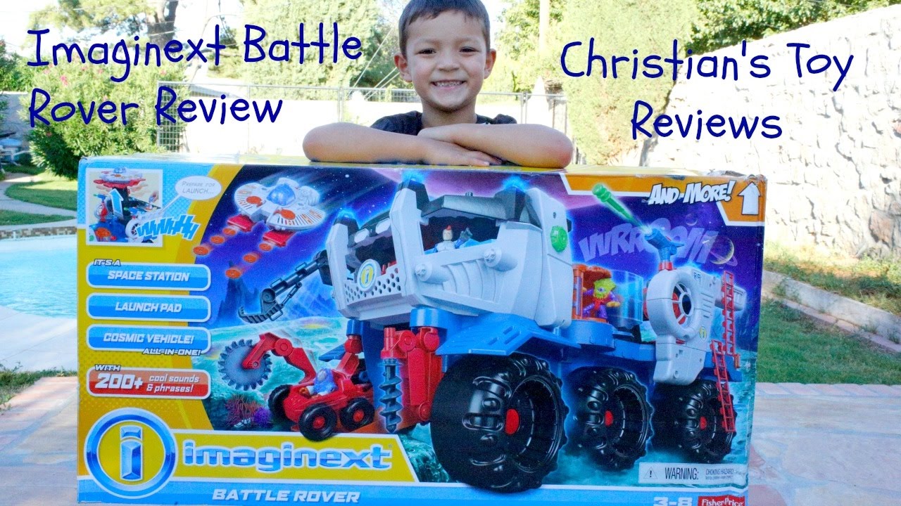 Imaginext Battle Rover Review - YouTube