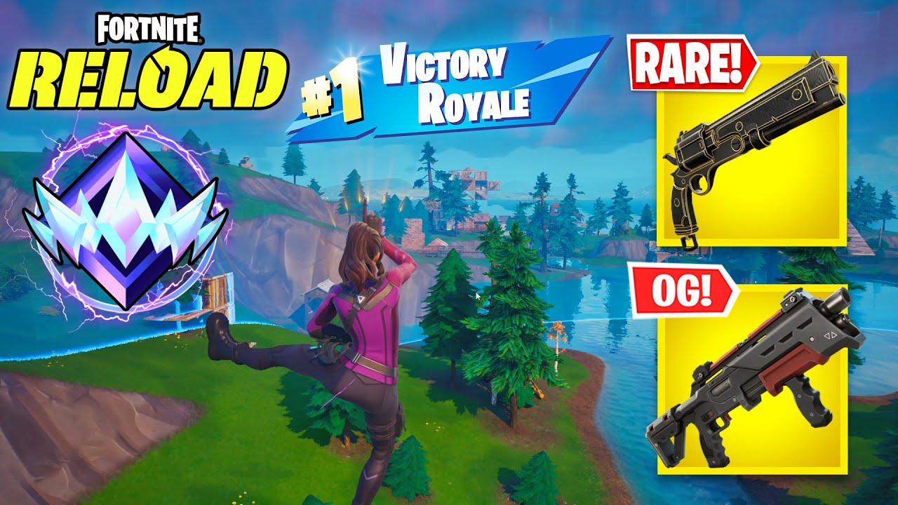 Fortnite Reload | High Kill Solo Ranked Win Full Gameplay (Keyboard ...