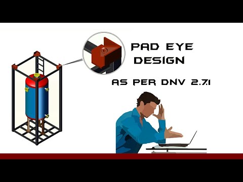 Pad eye design for pressure vessel skid - YouTube
