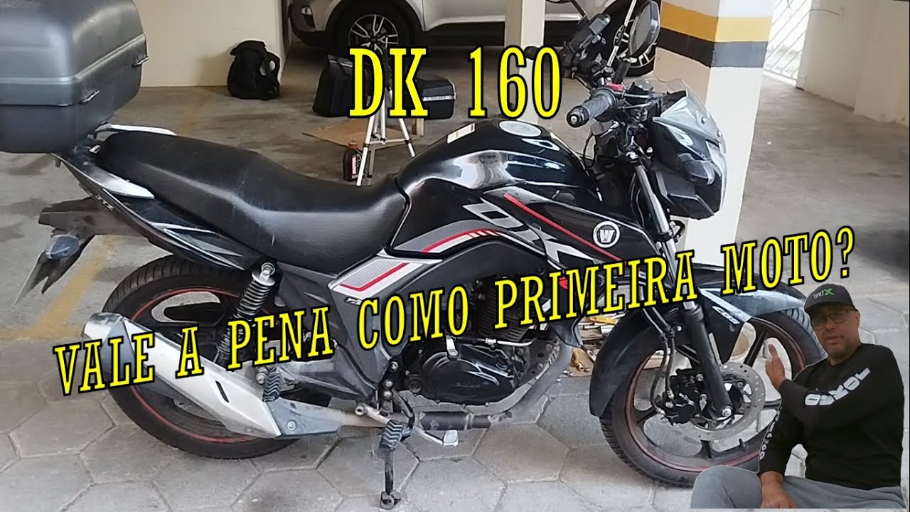 DK 160 - VALE A PENA COMO PRIMEIRA MOTO? #moto #dk160 #haojue - YouTube
