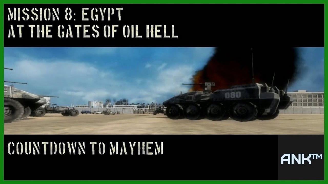 Act of War: Direct Action - Mission 8: Egypt - YouTube