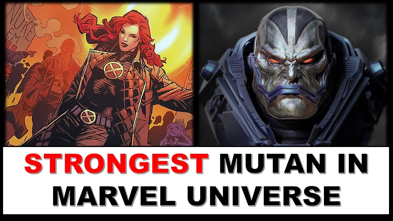 7 STRONGEST MUTAN IN MARVEL UNIVERSE - YouTube