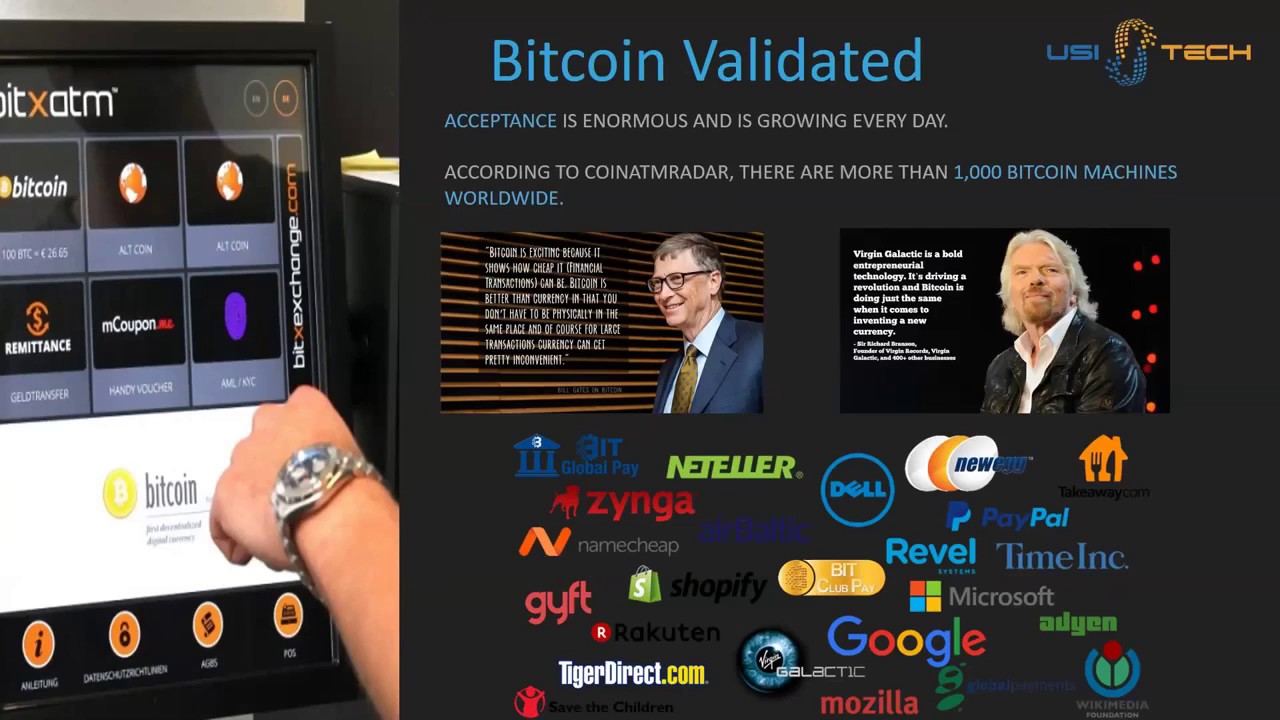 Usi Tech Bitcoin Package Presentation Tak Mano & Mike Kiefer Earn While Asleep - YouTube