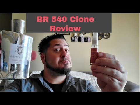 MFK BR 540 Clone | Baccarat Rouge 540 Clone Review | - YouTube