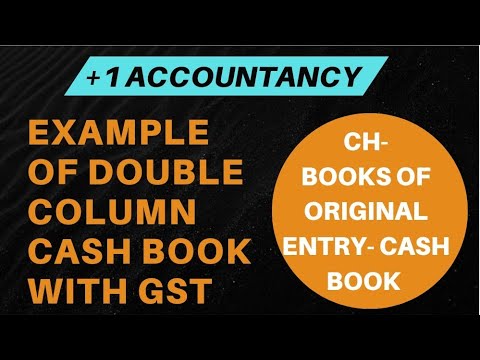 ch-11|| lec-12|| Example Of Double Column Cash Book With Trade Discount ...