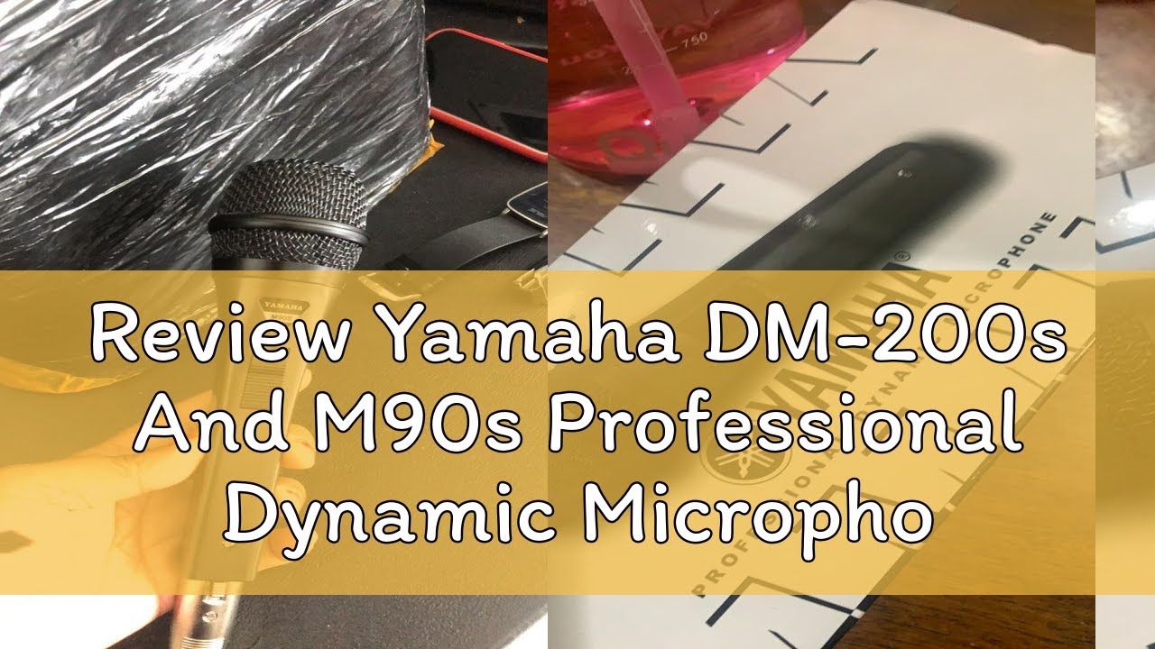 Review Yamaha DM-200s And M90s Professional Dynamic Microphone For ...