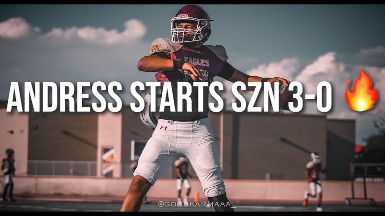 Andress vs Jeff 🔥| Freshmen Football Feat - (FR) QB Julian Magallanes 🏈 ...