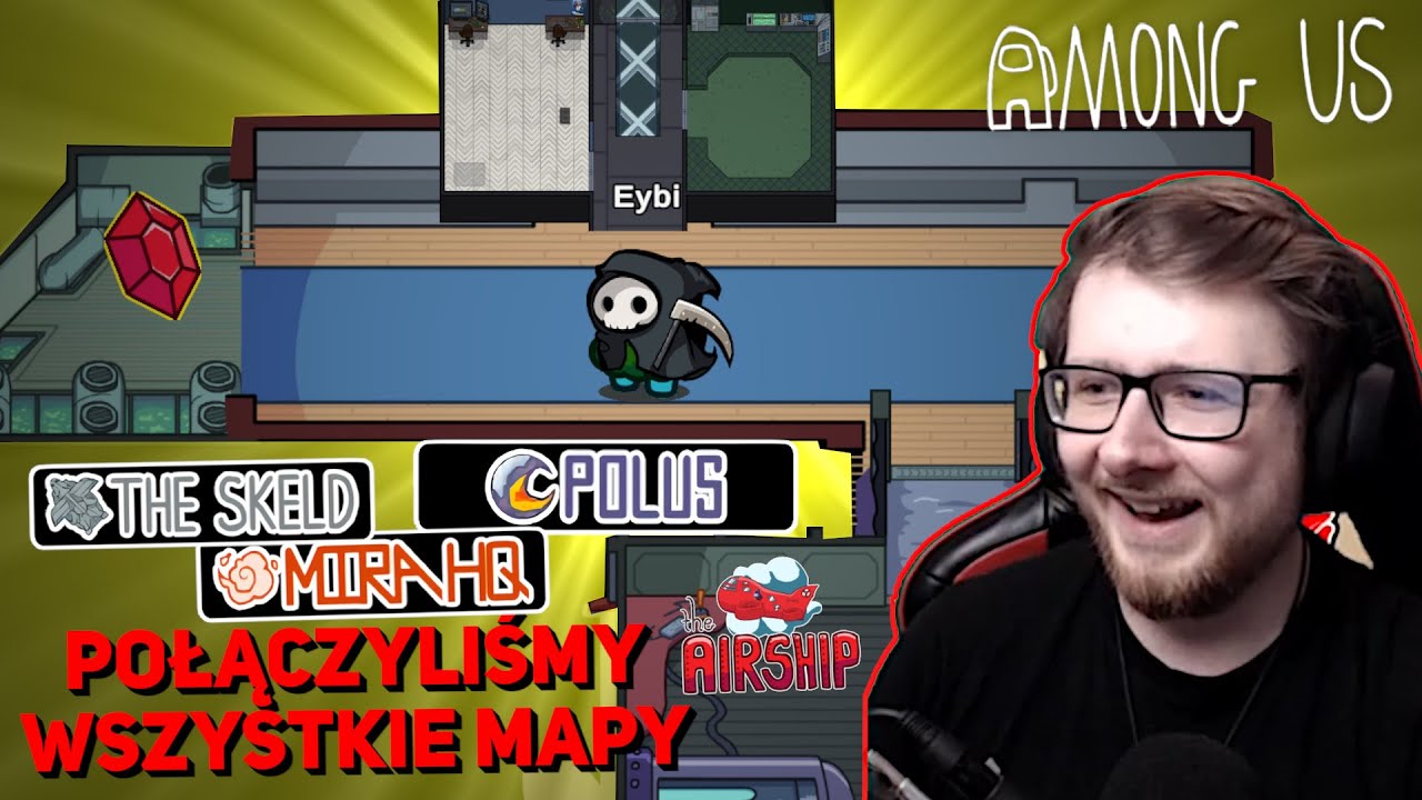 POŁĄCZYLIŚMY *WSZYSTKIE* MAPY W JEDNĄ WIELKĄ MAPE! | AMONG US - YouTube