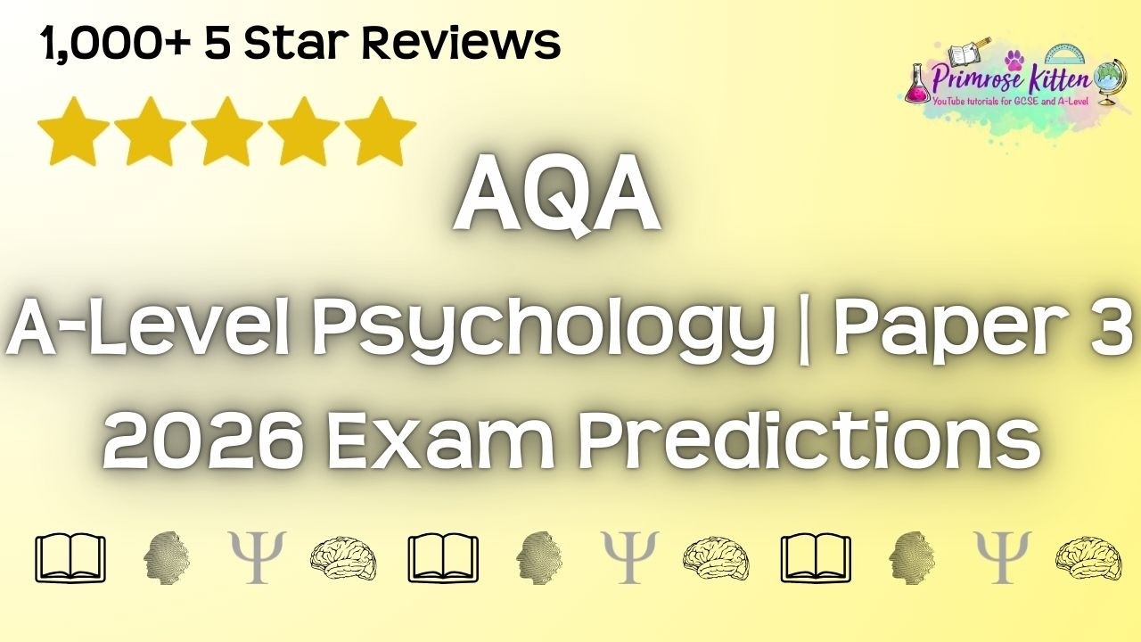 2026 AQA A-Level Psychology Paper 3 Predictions | Issues & Options ...