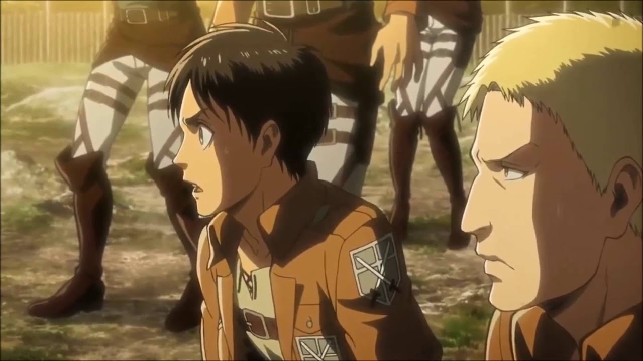 Attack On Titan - Annie vs. Mikasa - Hand-to-Hand Combat [Sub] - YouTube