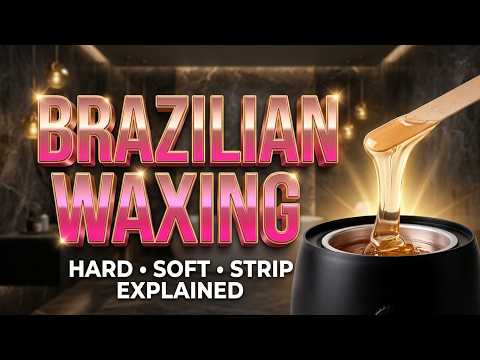 Brazilian Waxing: Hard, Soft & Strip Wax Explained