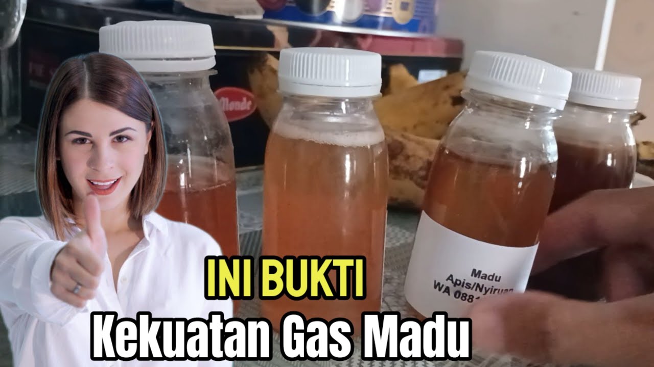 Inilah Bukti Gas pada Madu Punya Kekuatan #budidayalebah #lebah # ...