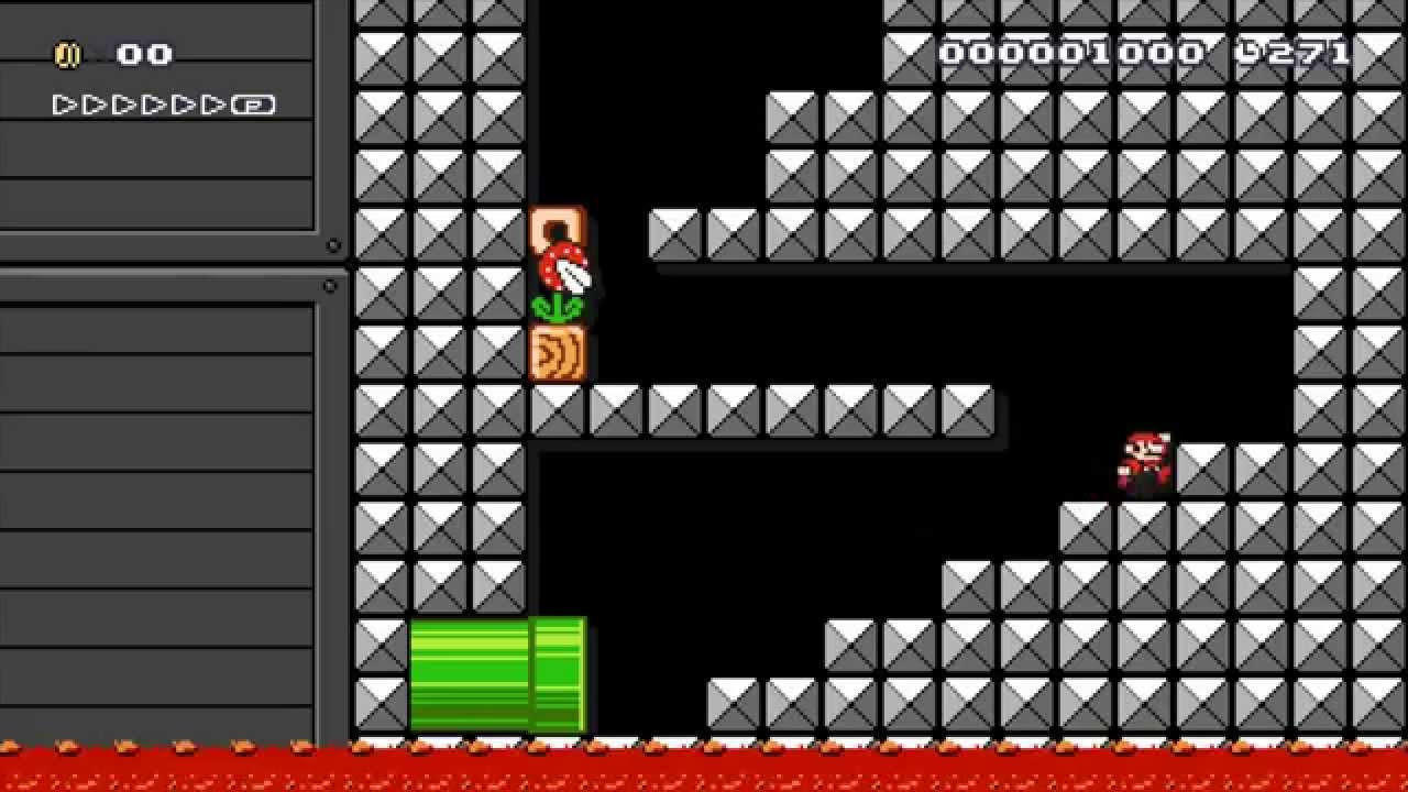 Super Mario Maker - SML2 Wario Castle - YouTube