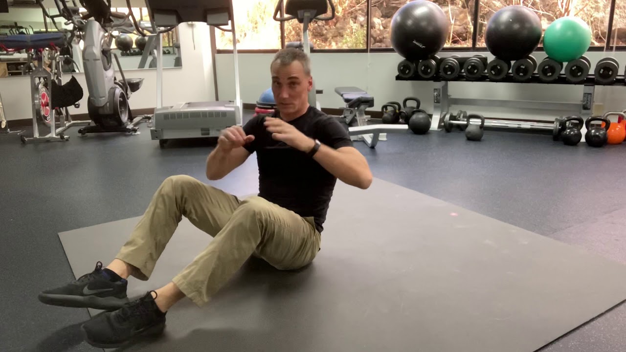 Deadbug core / warm-up exercise with variations - YouTube