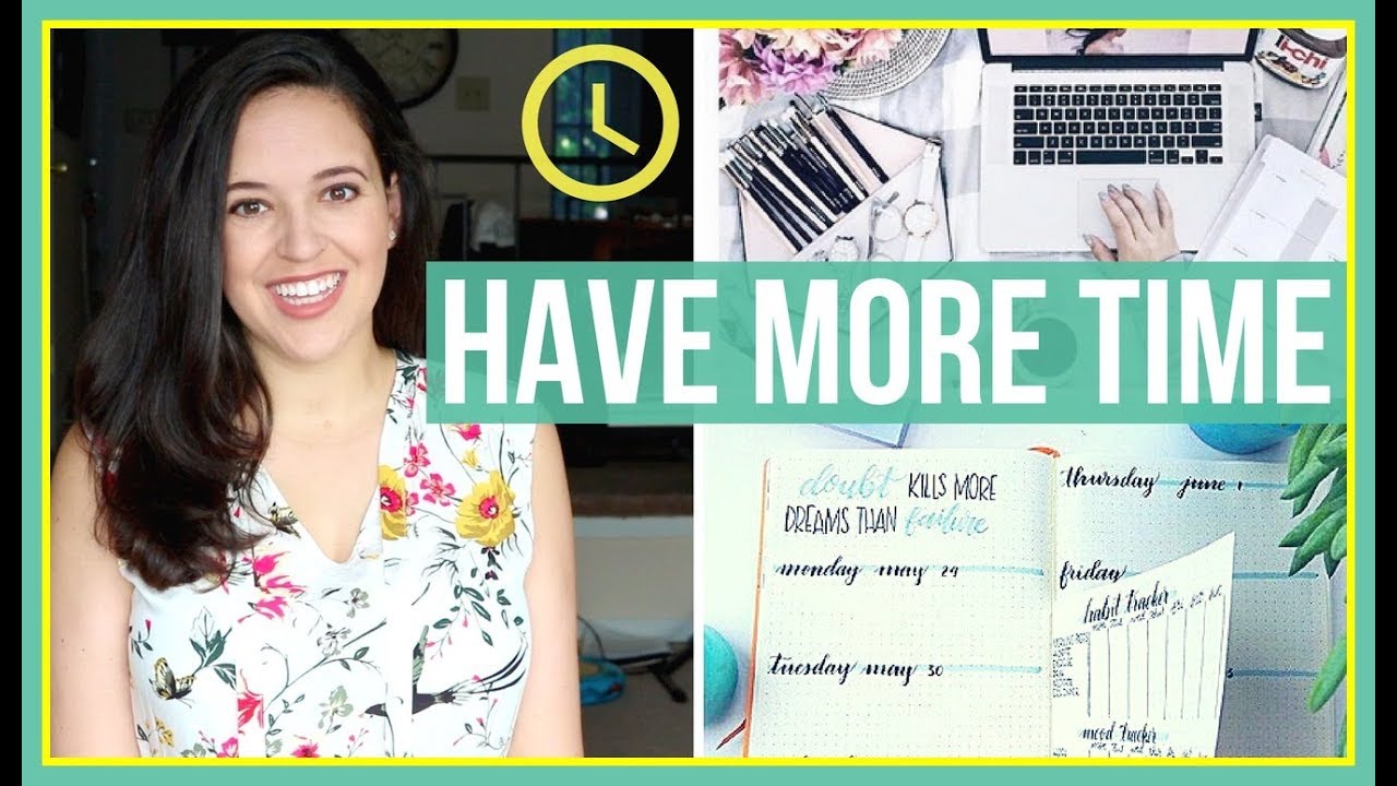 Top Time Saving Tips - How To Have More Time - YouTube