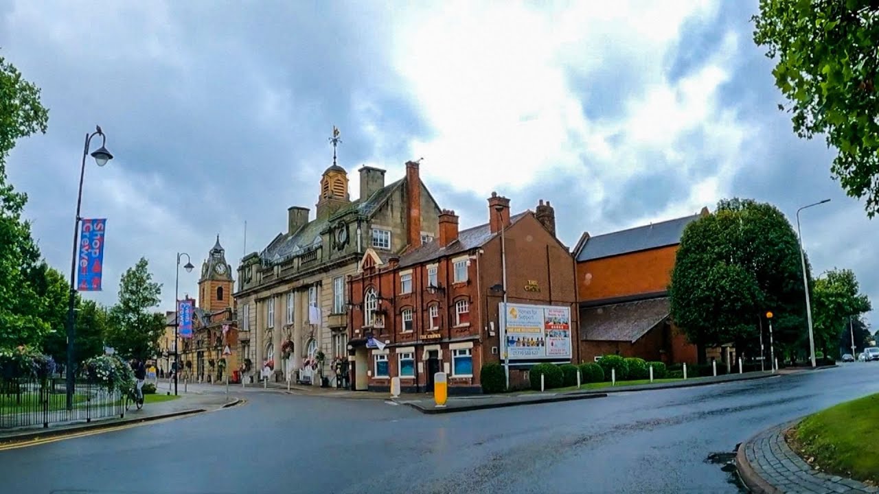 Driving in Crewe - England - YouTube