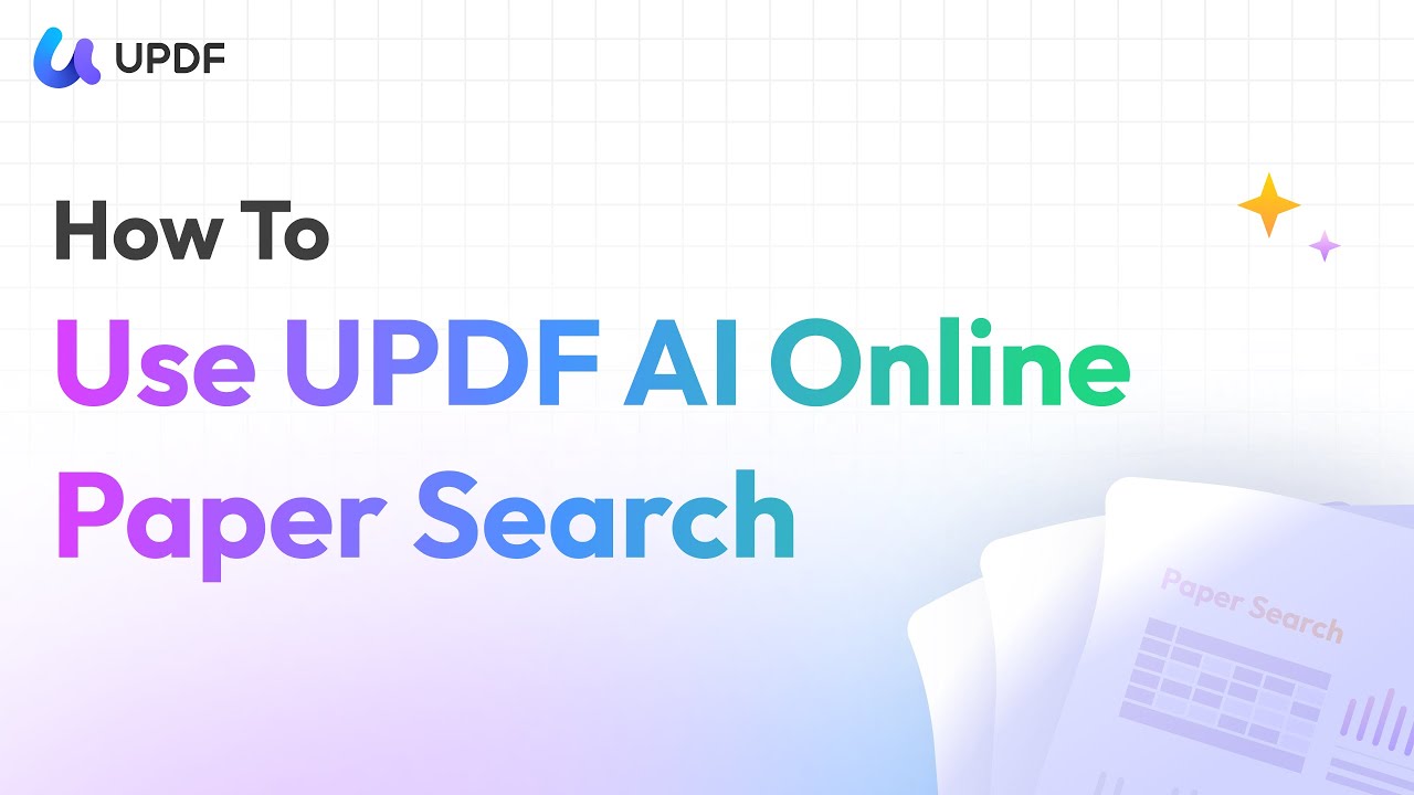 How to Quickly Search Academic Papers with UPDF AI | Find Research ...
