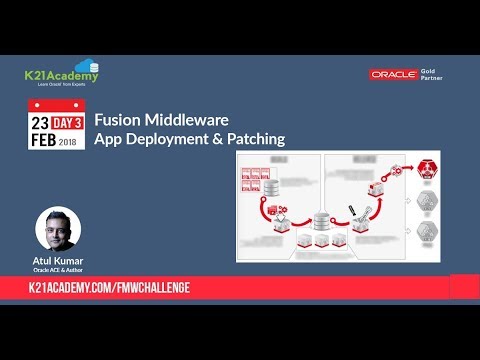 Day 3: Application Deployment & Patching: Oracle Fusion Middleware ...