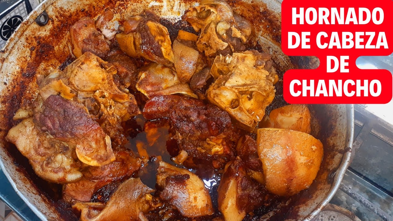 PASO A PASO COMO HORNEAR UNA CABEZA DE CHANCHO - YouTube