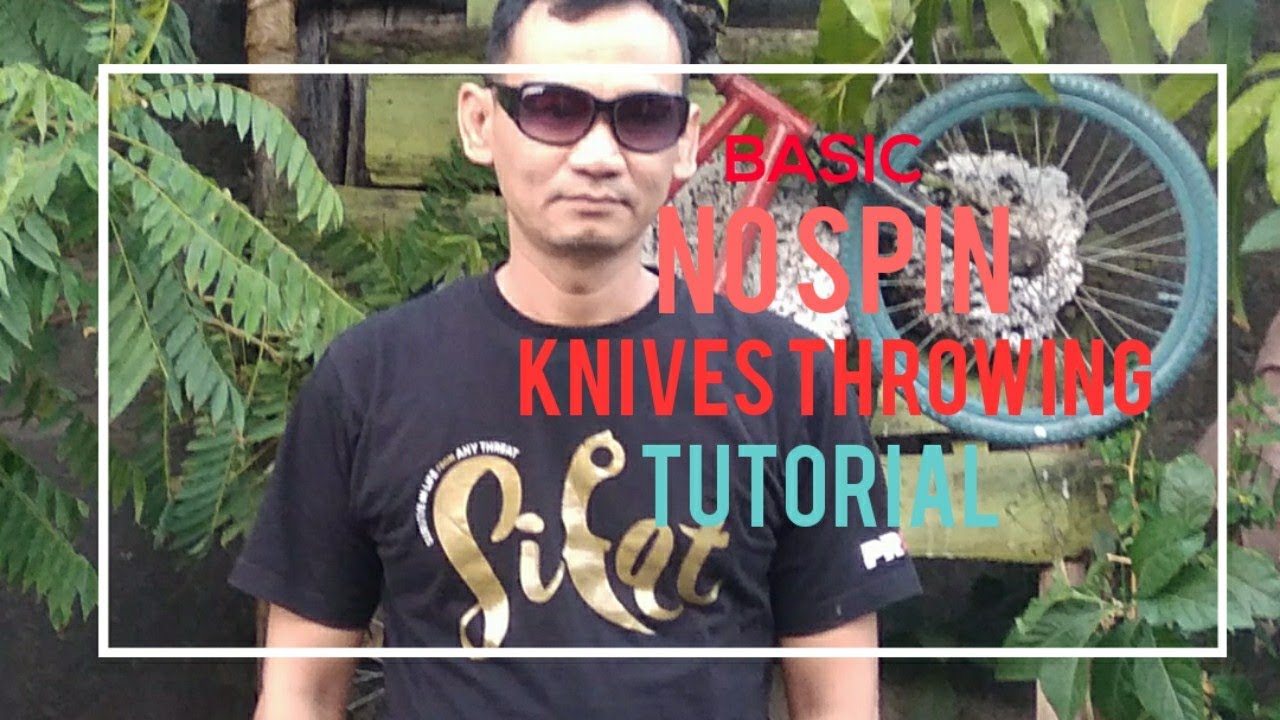 No Spin Knife throwing Tutorial - YouTube