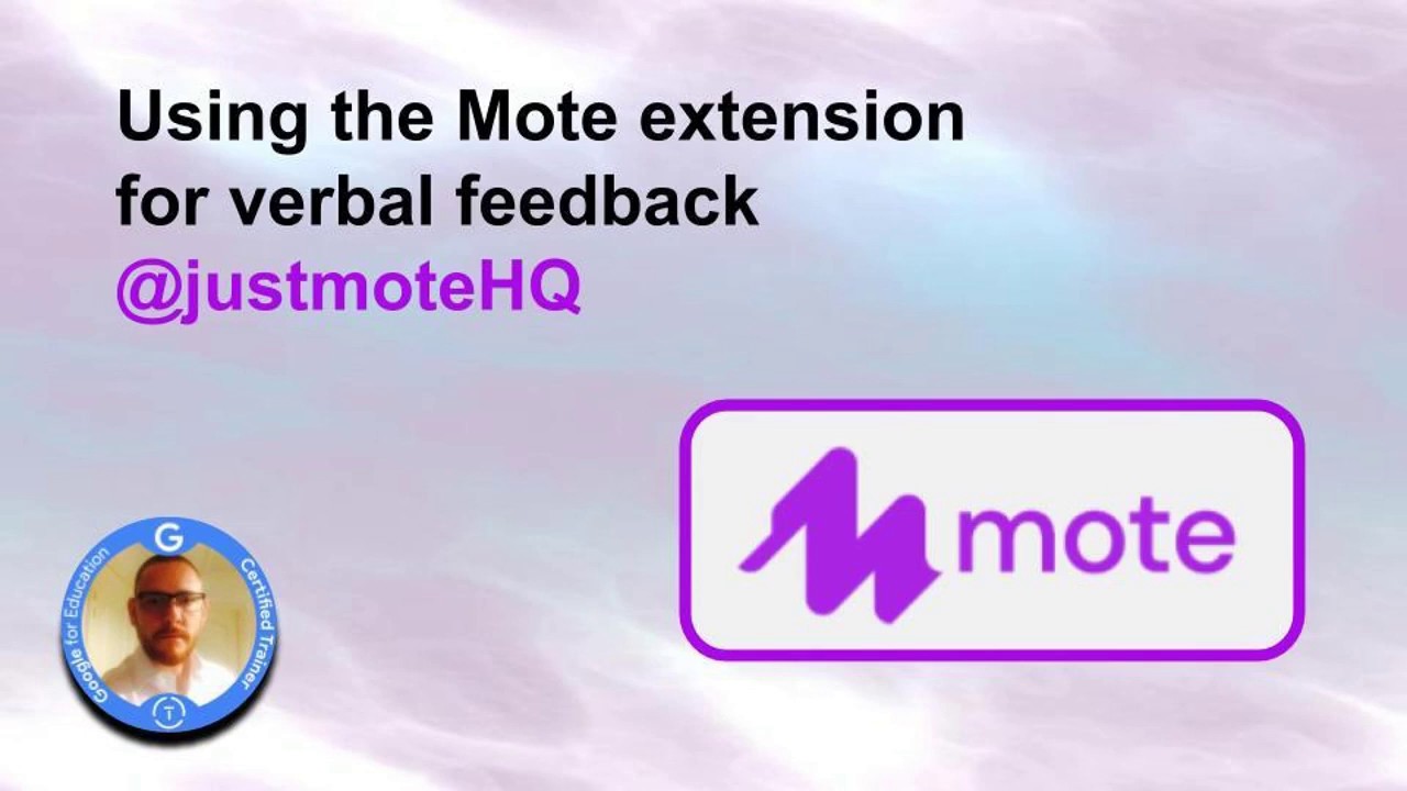 Daren White shows how to use mote with Google Slides - YouTube