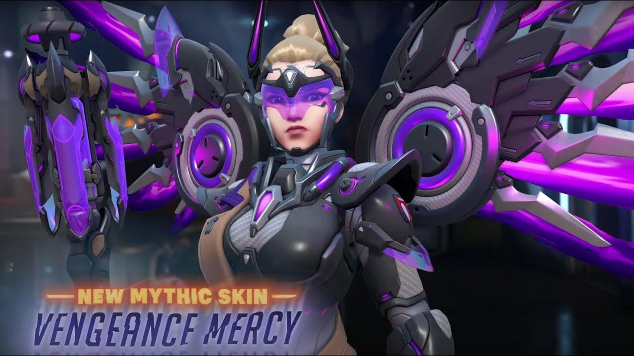 OVERWATCH SEASON 10 BATTLE PASS AND NEW INSANE MERCY MYTHIC.!!! - YouTube