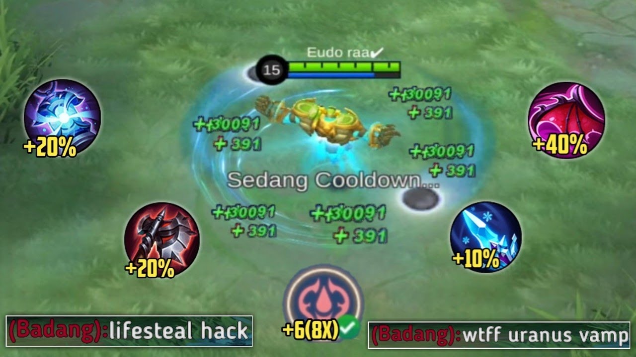 URANUS VAMPIRE BUILD!! THE MOST ABNORMAL LIFESTEAL 🔥😱 - YouTube