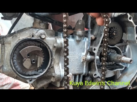 DIY,, How to change timing chain @ zusuki smash 110 - YouTube