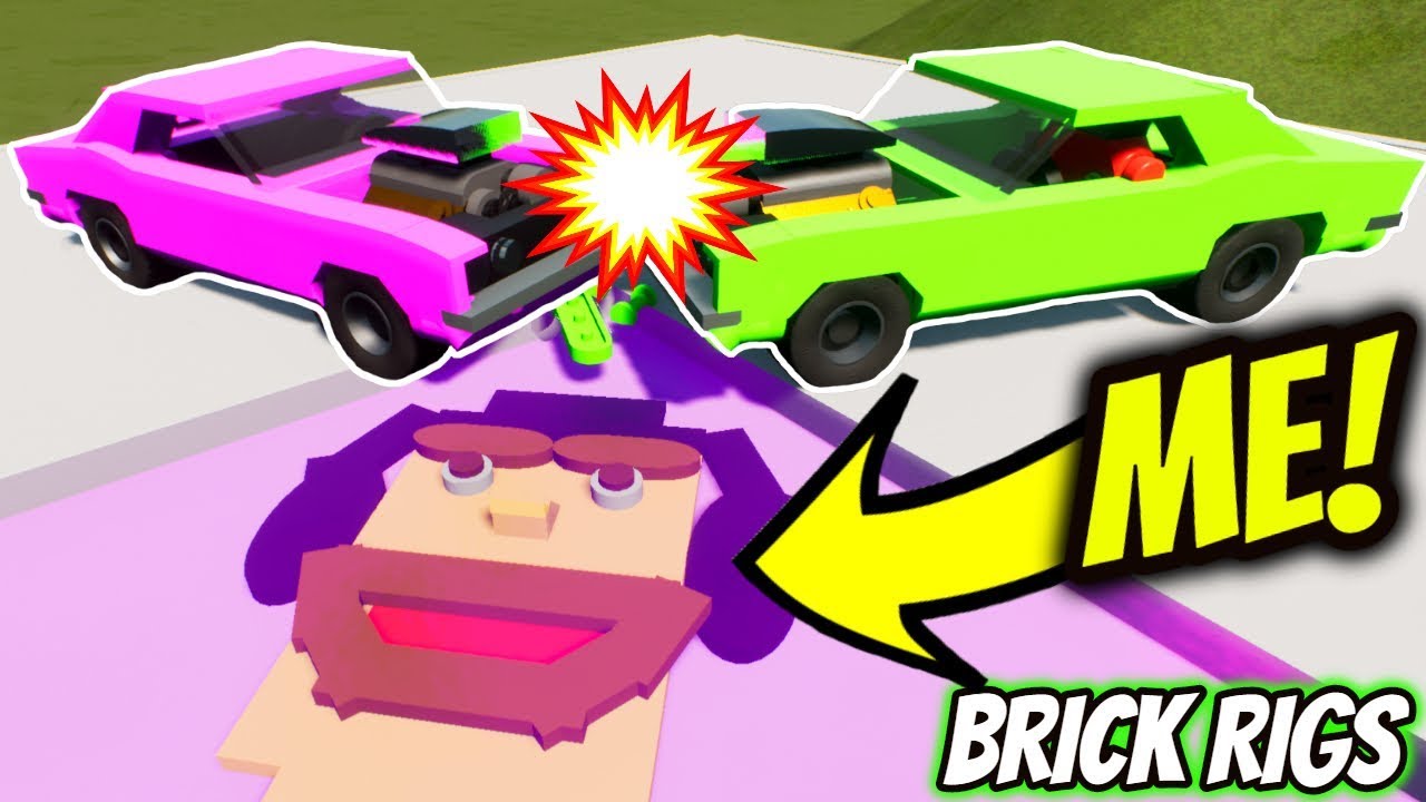 BRICK RIGS BATTLE ARENA WITH MY FACE ON IT! | Multiplayer Brick Rigs ...