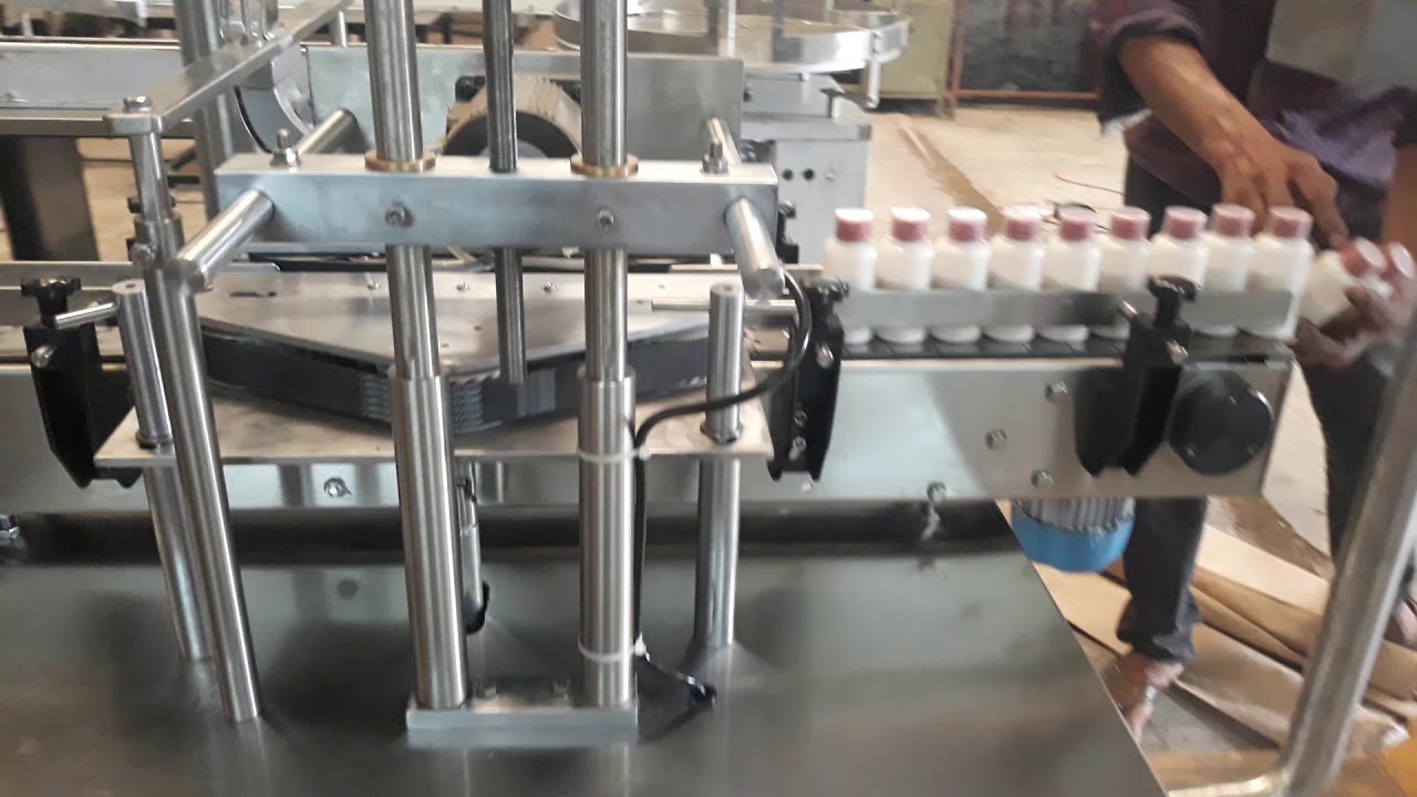 Automatic Dosing Cup placement Machine - YouTube