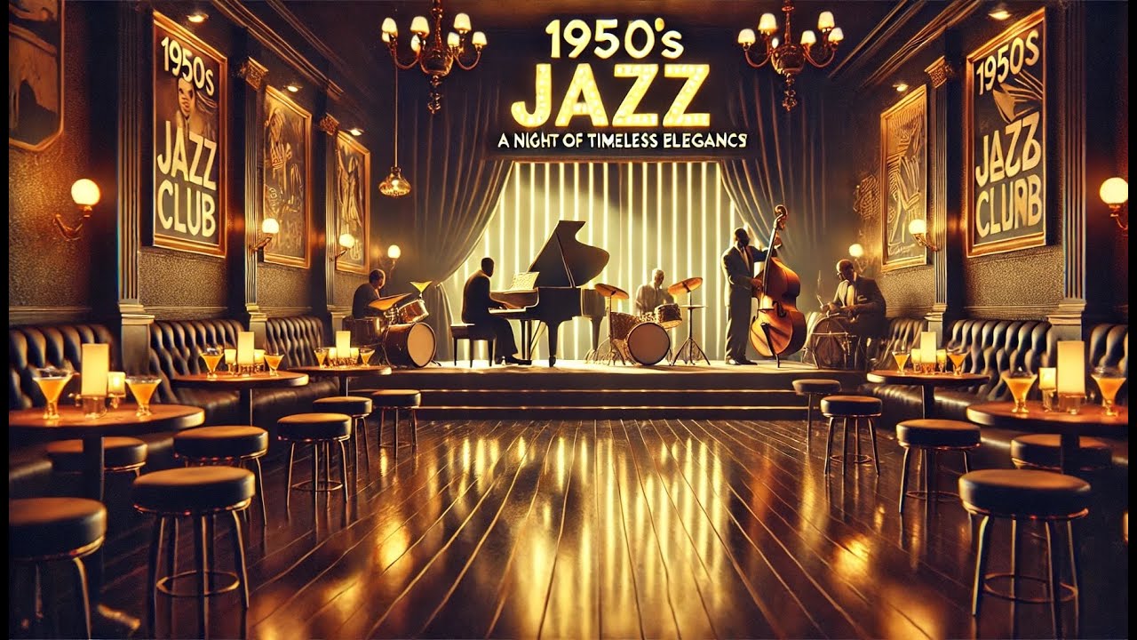1950s Jazz Club Ambience: A Night of Timeless Elegance 🎶 - YouTube